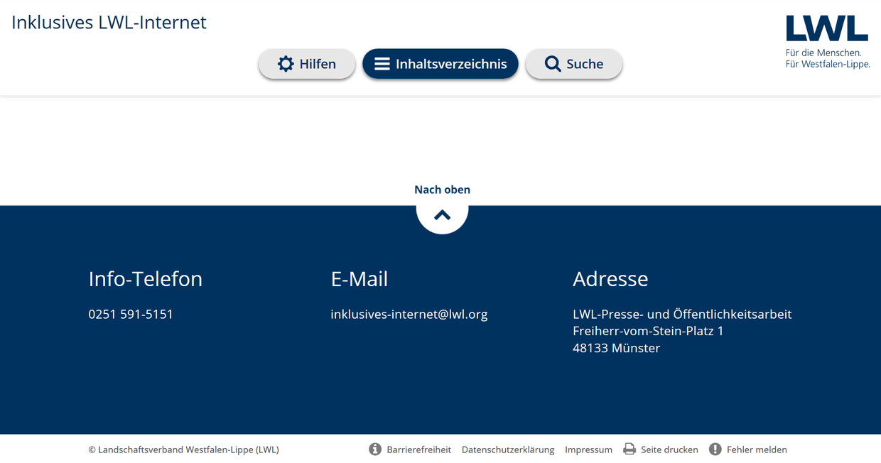LWL | Was gehört dazu? – Regelungen und Vorgaben - Inklusives LWL-Internet
